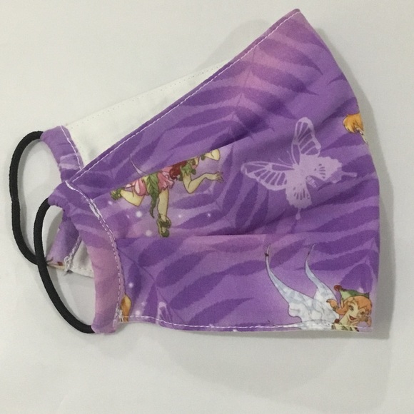 Handmade | Accessories | 4 For 2 Adult Handmade Face Mask Tinker Bell ...